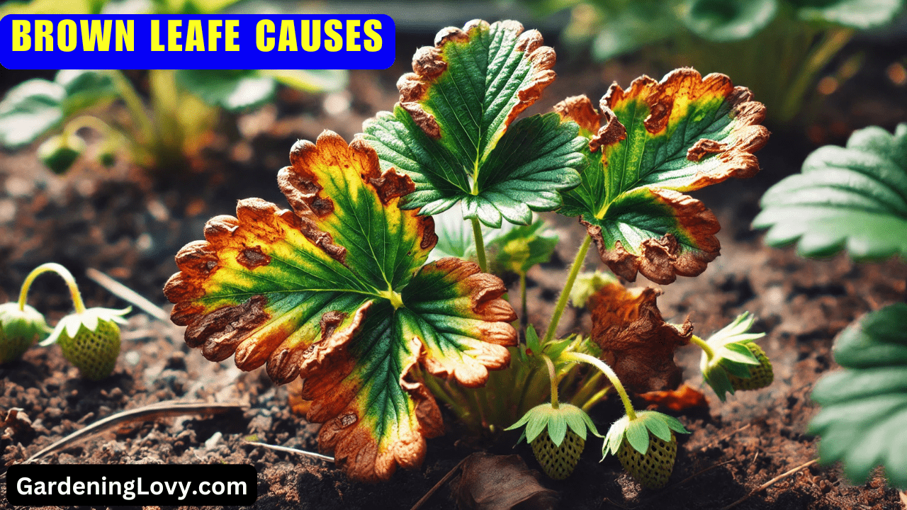 Strawberry Leaves Turning Brown: Causes And Solutions » Gardening Lovy