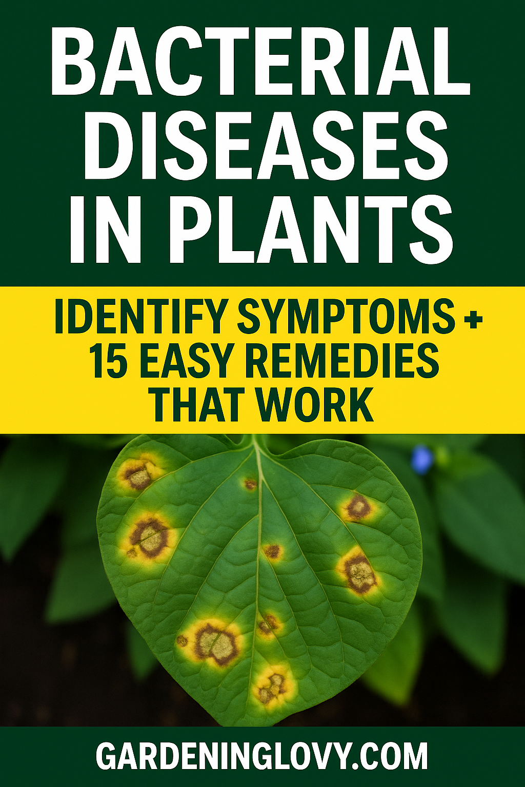 Bacterial Diseases In Plants (Identify, Prevent & Cure)